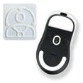 Miiottaa Round Curveds Edges Mouse Feet Mouse Skates Pad for Mchose A7 ...