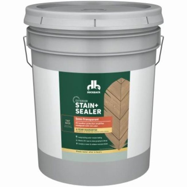 Duckback Products 272474 5 gal Semi-Transparent Tint Base Exterior ...