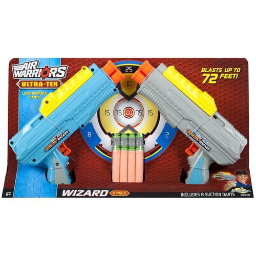Air Warriors Ultra-Tek Wizard Dart Blaster, 2pk - Walmart.com - Walmart.com