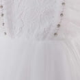 IFNWSV Girls Summer Dresses Solid Color Sleeveless Round Neck Tulle ...