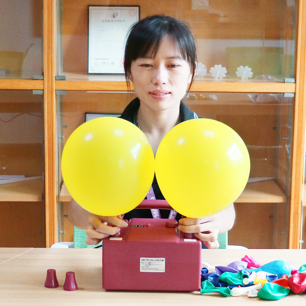 Bomba de inflado de globos eléctrica para fiestas de cumpleaños y bodas ...