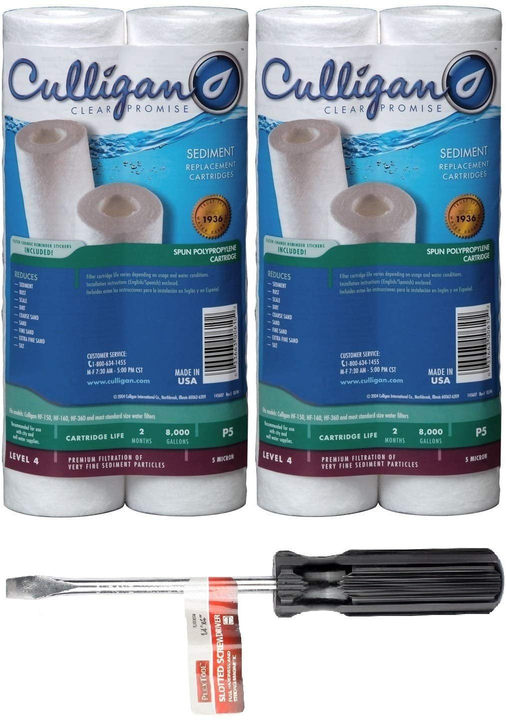 Culligan P5-D Level 4 5 Micron Sediment Filtration Replacement ...