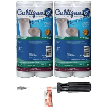 Culligan P5 Whole House Premium Water Filter, 8,000 Gallons, 2 Pack ...