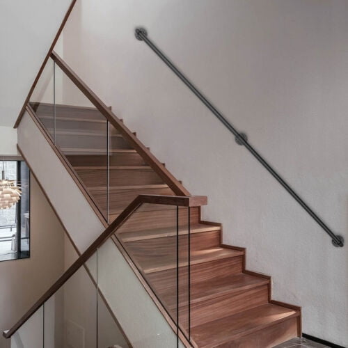 Modern Wall Mounted Handrail 6.6ft Stair Railing Hand Rail for In ...