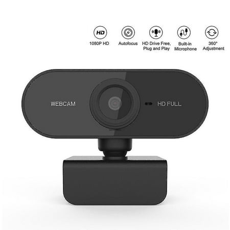 Computer Camera Microphone Rotatable Cameras Webcam Live 1080p ...