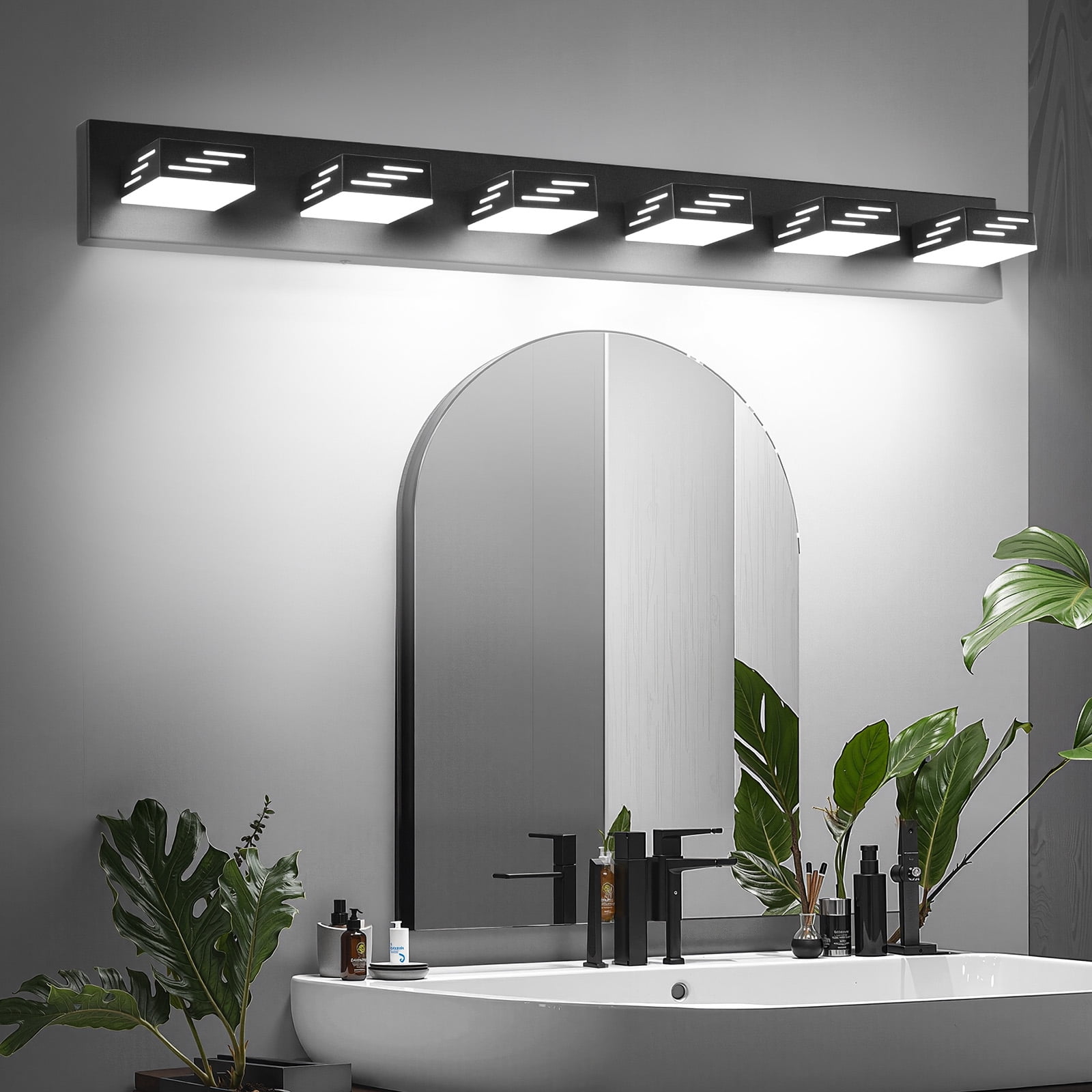 Click here for Vevor 6-Light Led Modern Bathroom Vanity Light Fix... prices
