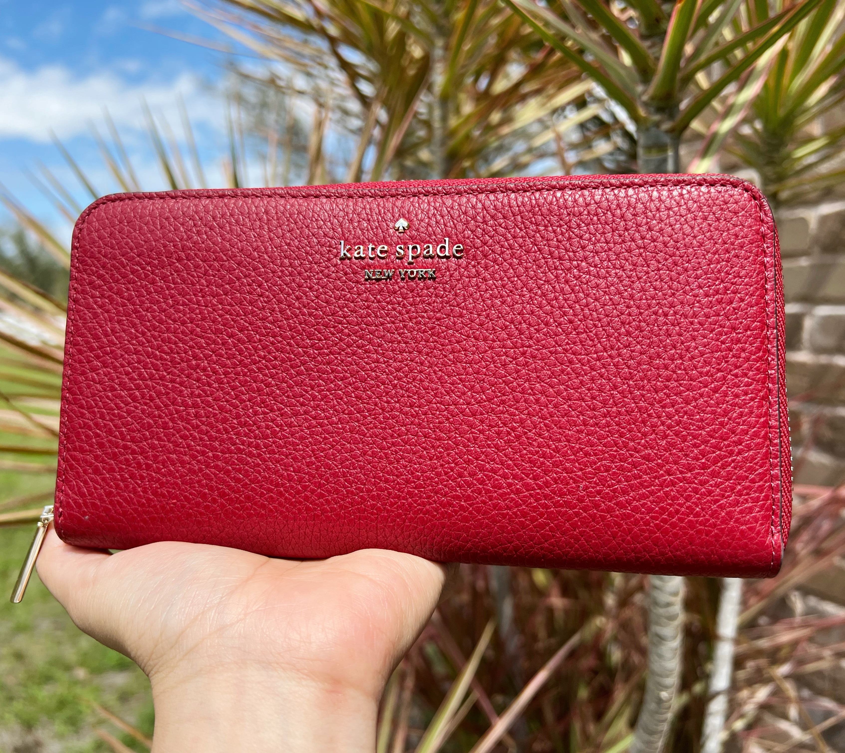 Kate Spade Wallet Red