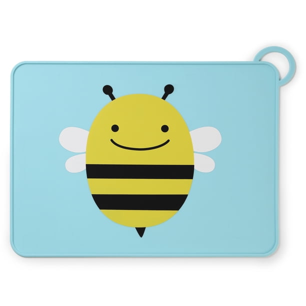 Skip Hop Zoo Fold & Go Silicone Placemat, Bee - Walmart.com