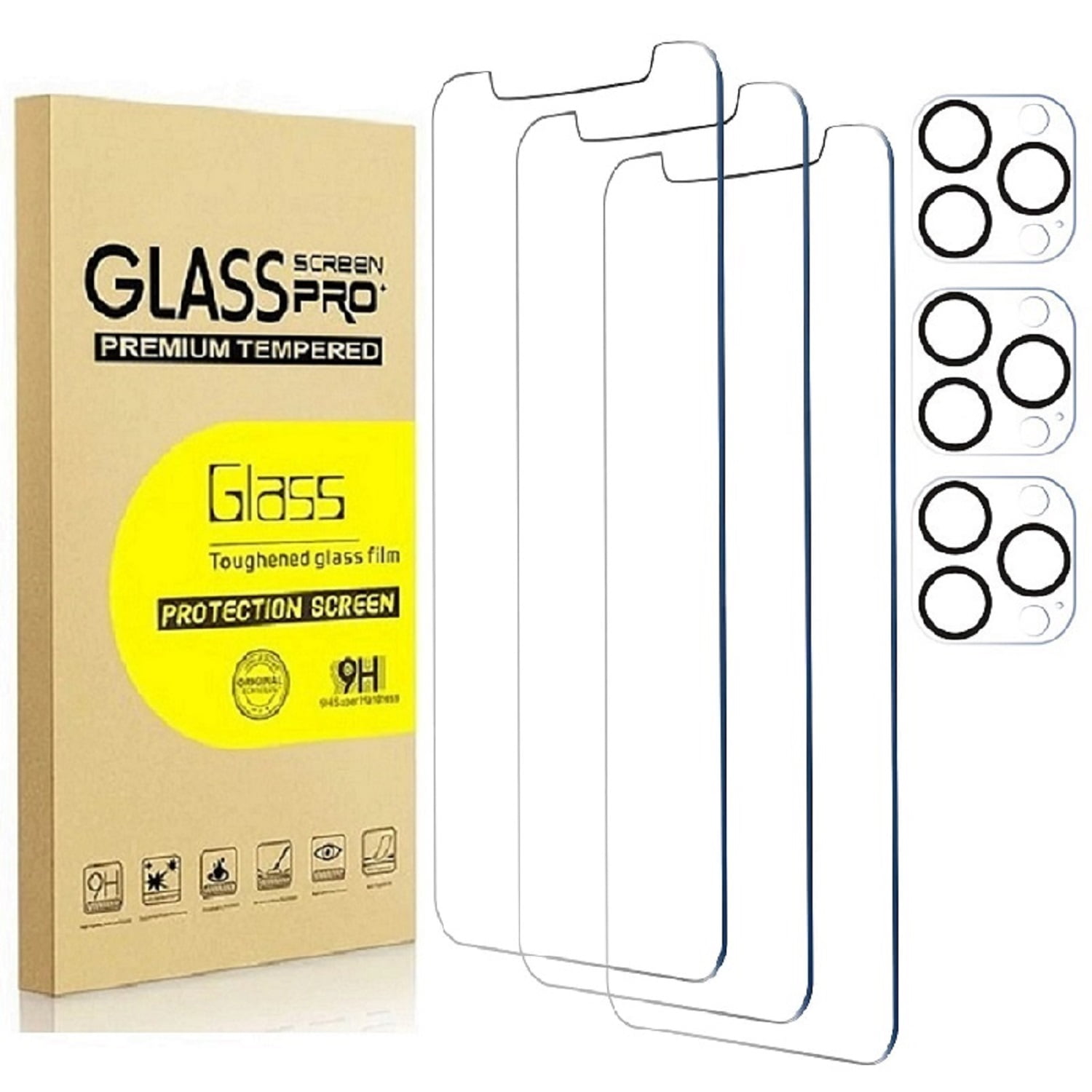 Click here for Adakot [3+3 Pack] For Iphone 11 Pro Max Screen Pro... prices