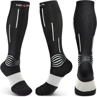 SlimWalk Compression Medical Lymphatic Open-Toe Socks Short Type ...