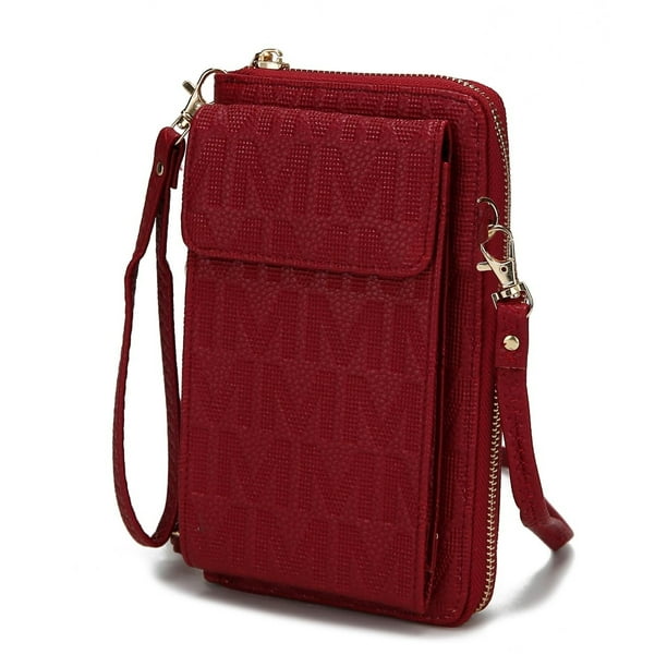 MKF Collection Caddy Phone Wallet Crossbody Handbag by Mia K - Walmart.com