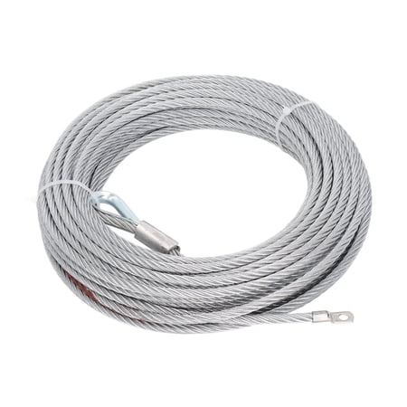 Winch Cable, Car Tow Wire Rope Anti Break Stainless Steel 8000-9500LBS ...