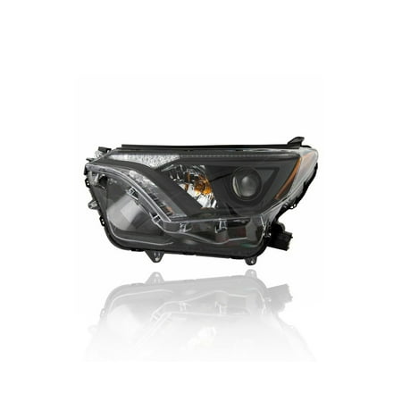 Headlight Assembly - Compatible/Replacement for '16-18 Toyota RAV4 ...
