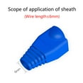 RJ45 Ethernet Network Cable Strain Relief Boots RJ45 Plugs Socket Boot ...