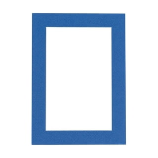 Royal Blue Acid Free 11x14 Picture Frame Mats with White Core Bevel Cut ...