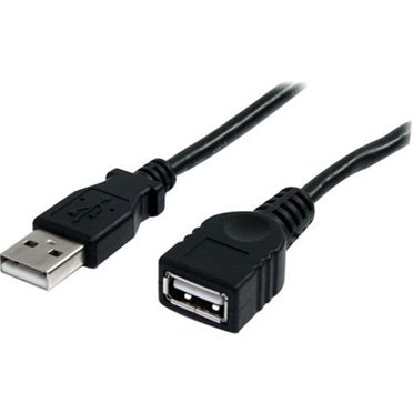 Sabrent 22AWG USB 2.0 Extension Cable - A-Male to A-Female [Black] 3 ...