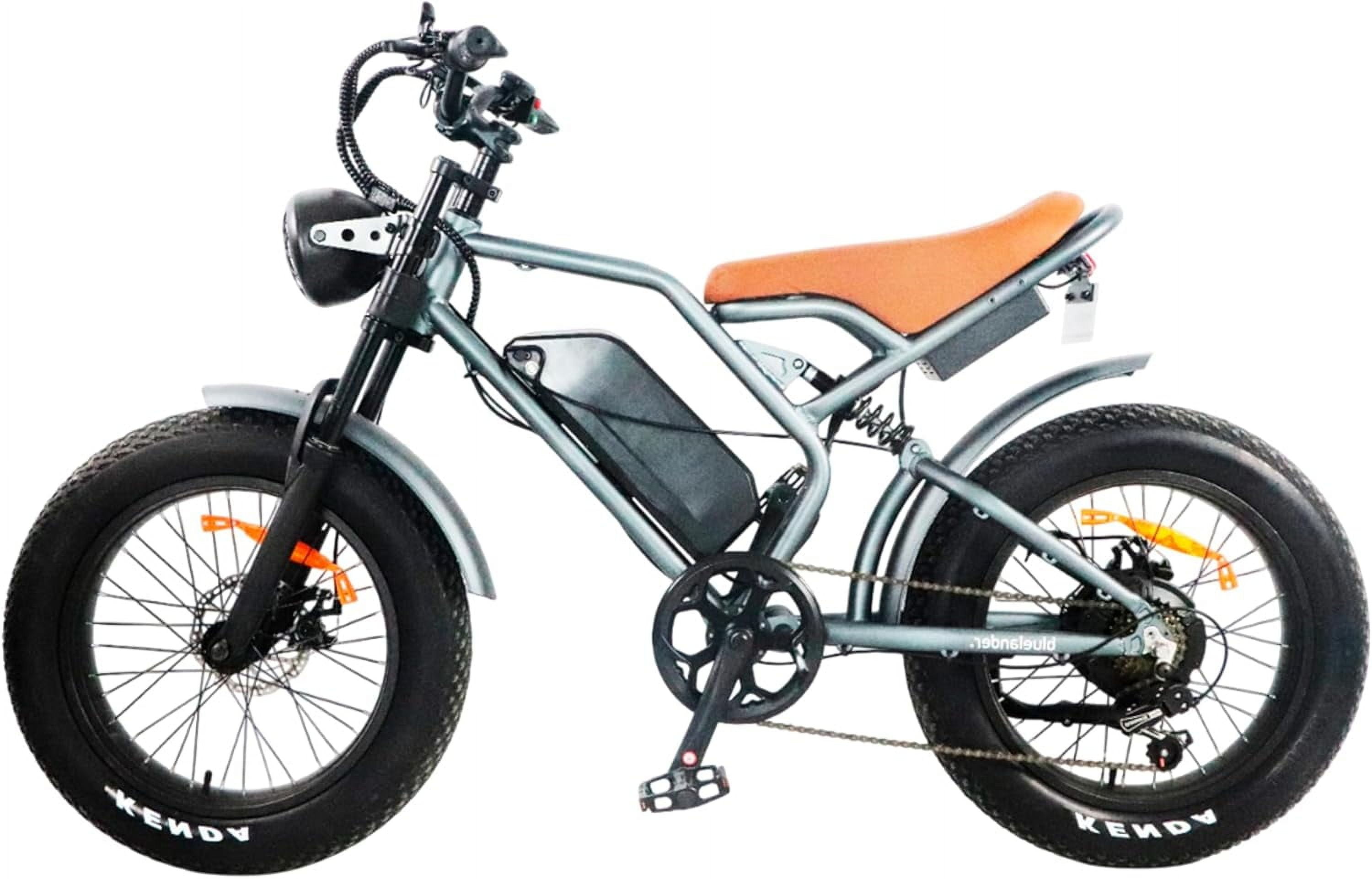 Bicicleta Eléctrica Bluelander, Velocidad Máxima de 51 km/h, Potencia ...