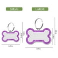 EDSG Personalized Dog Tags, Custom Pet Name Tags, Stainless Steel ...