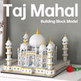Architecture Taj Mahal Micro Mini Building Blocks Set,Landmarks ...