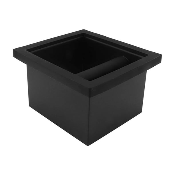 Coffee Ground Knock Box Chute, Stainless Steel And Rubber Bottomless ...