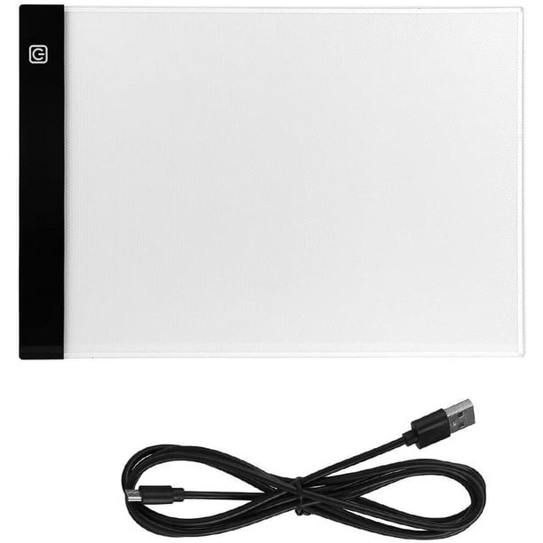 LED Drawing Board Art Stencil Board A4 Light Pad Tracing Drawing Table ...