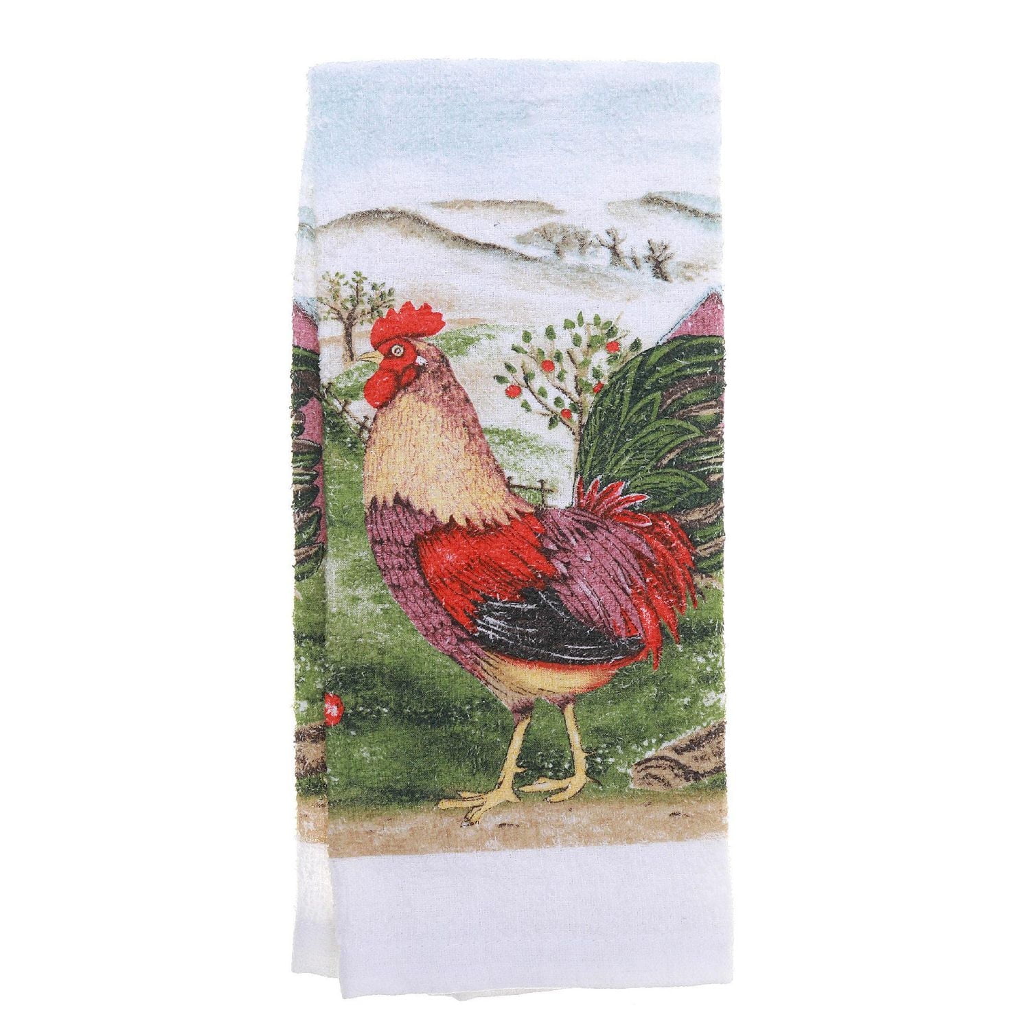 Click here for Ih Casadécor Hand Towel Roosters - Set Of 6 5.5 prices