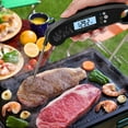 Amowa Kizen Waterproof Digital Food Thermometer with Laminated Meat ...