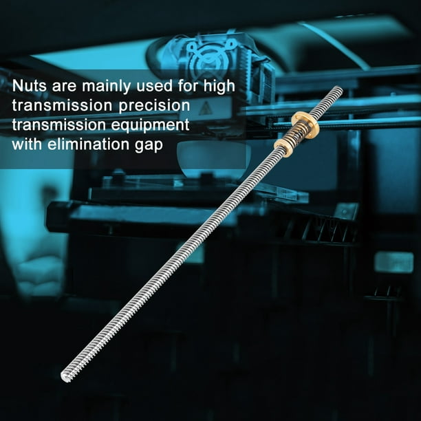 D Printer Rod,T8 Threaded Rod Lead Threaded Rod Lead Screw Spring ...