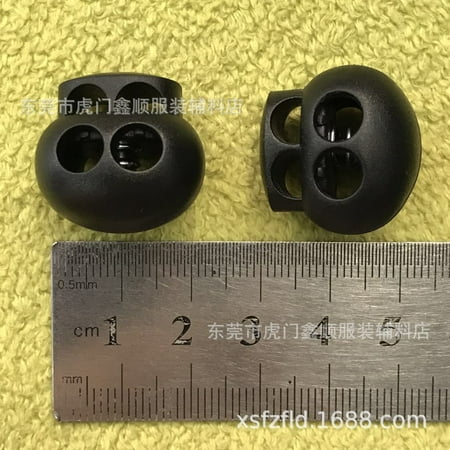 10 Pieces Spring Cord Locks Clip Drawstrings Double Lanyard Cords Holes ...