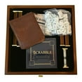 Scrabble Deluxe Classic Family Luxury Edition Board Game - Walmart.com