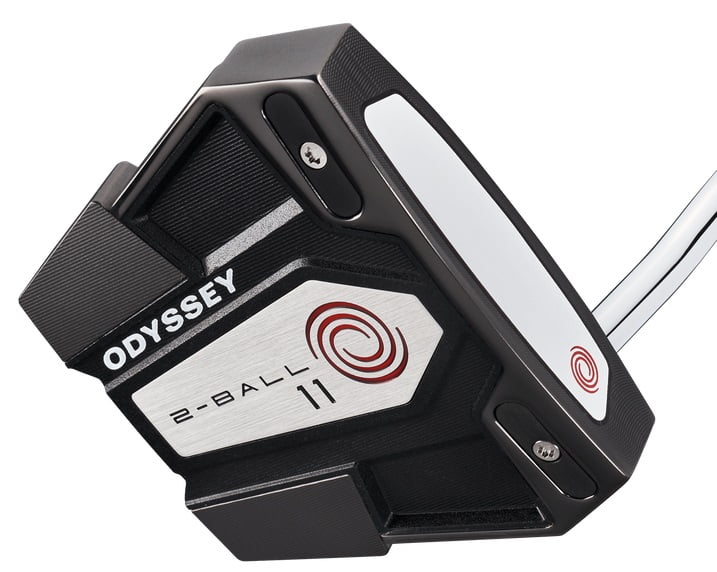Pre-Owned Odyssey Eleven 2-Ball DB Red Stroke Lab Putter - Walmart.com