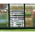 Palram - Canopia Side Louver Window with Polycarbonate Panels and Roof ...