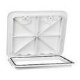 Seaflo Marine Boat Deck Access Hatch & Lid 17.3" x 12.4", White, 440mm ...