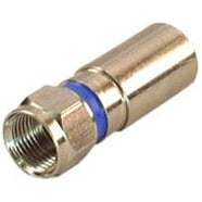 Ideal Compression Rg6 F Connector Reg/tri/quad 100pk - Walmart.com