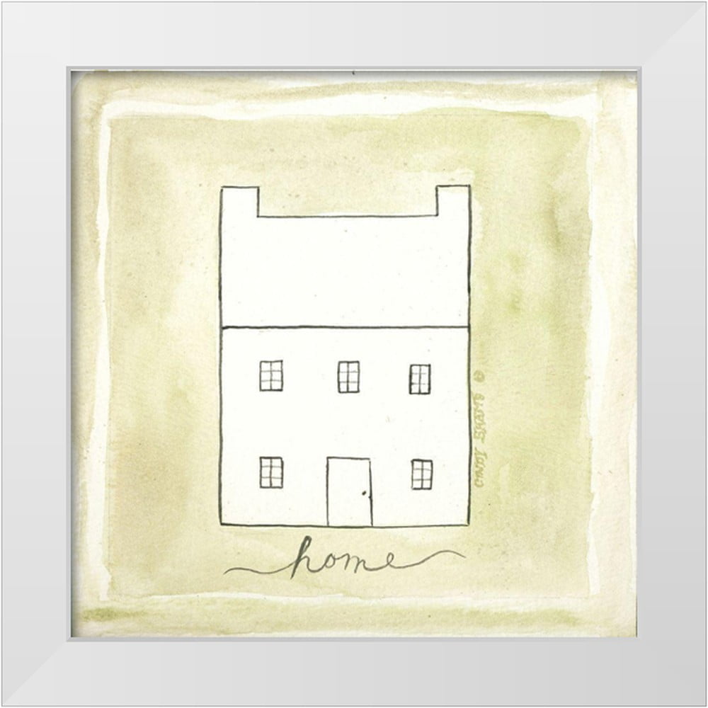 Shamp, Cindy 20x20 White Modern Wood Framed Museum Art Print Titled ...