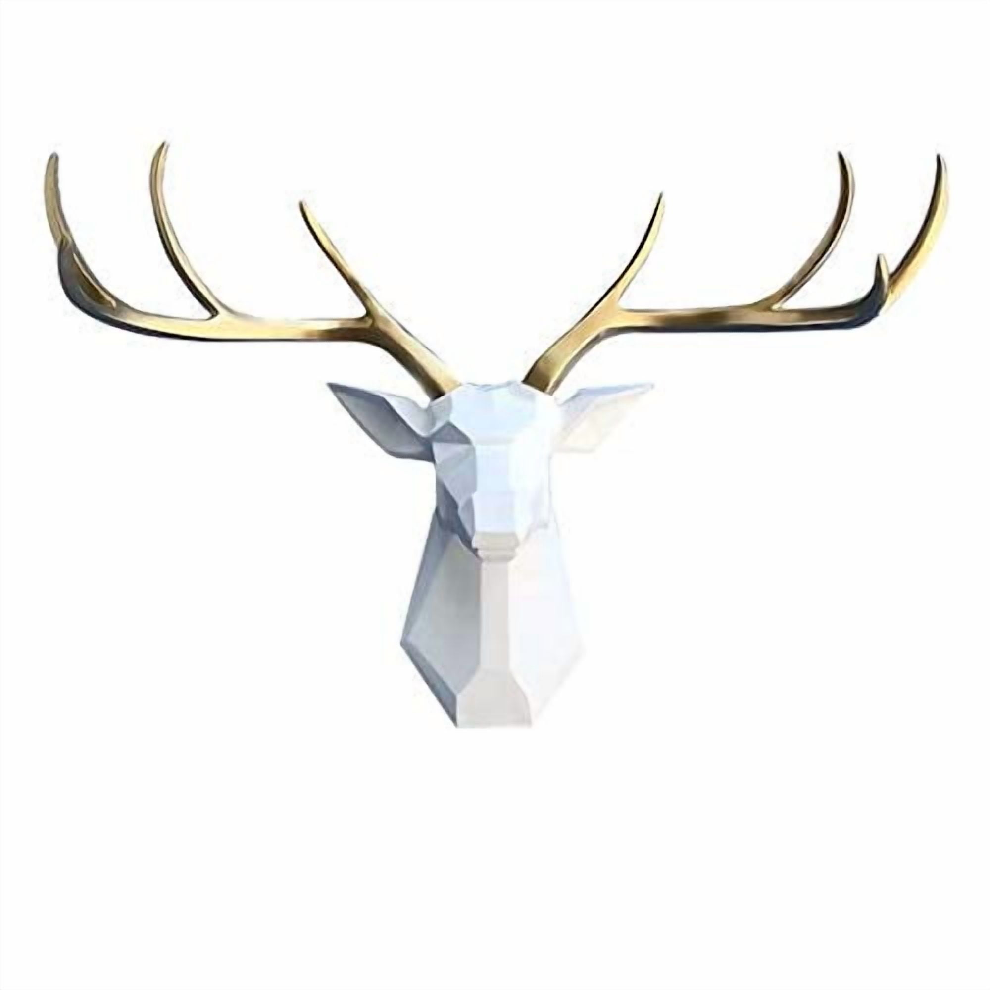 Click here for Yj Home Deer Head Wall Decor - Faux Taxidermy Anim... prices
