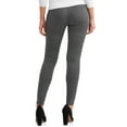 Women's Skinny Zip Back Ponte Pant - Walmart.com