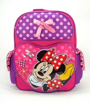 Backpack - - Minnie Mouse - Lucky Bag (Large School Bag) - Walmart.com