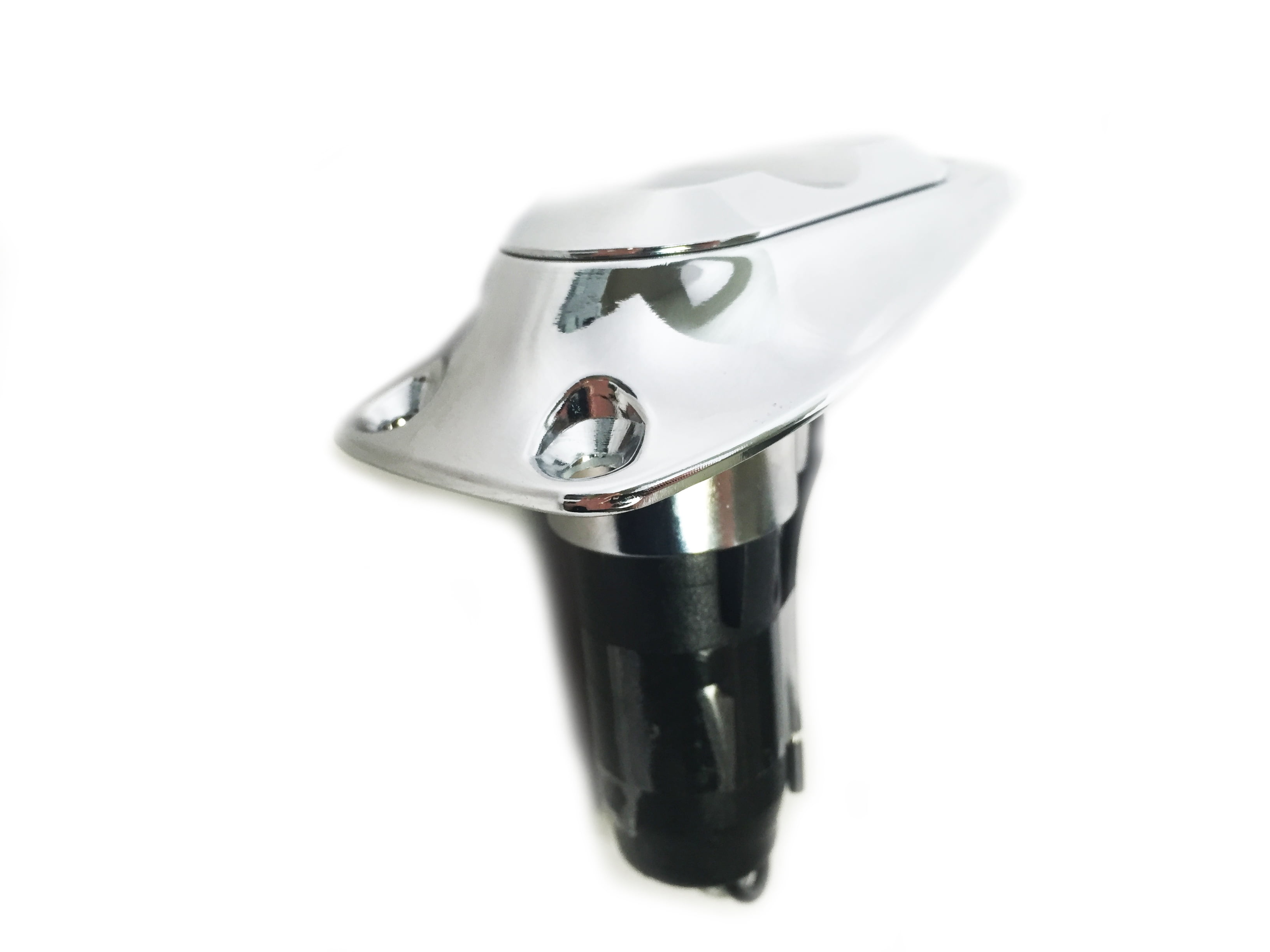 Pactrade Marine Boat 2-Prong Chrome Stern Light Pole Base Sliding ...