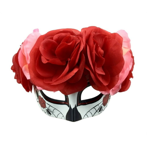 Metal Skull Half Mask