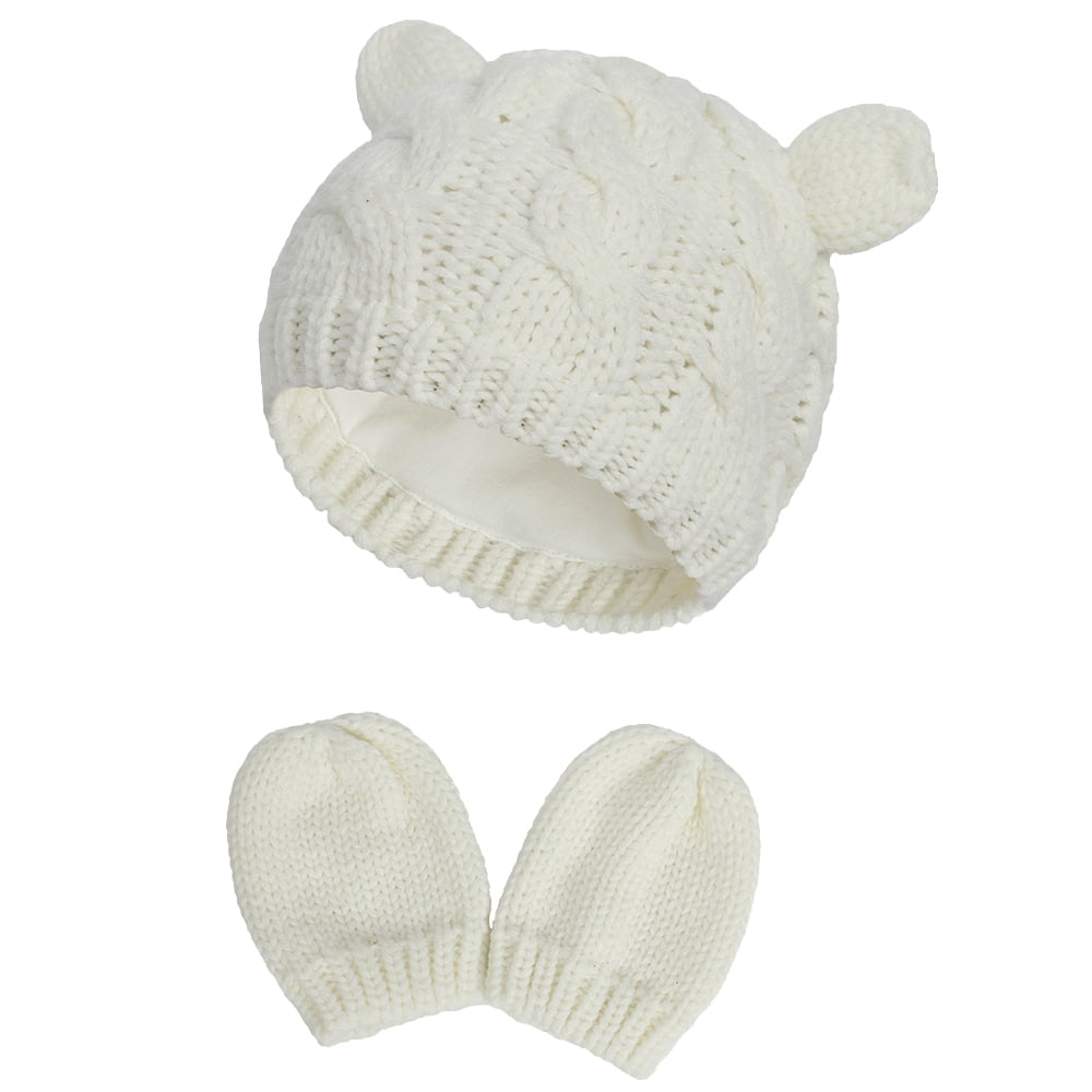 Click here for Yundap Lojalitet Newborn Winter Beanie Hat Gloves... prices