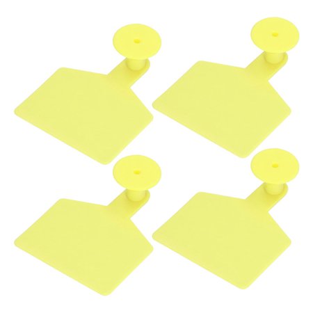 Cattle Identification Tags, Ownership Proof Track Information 100 Set ...