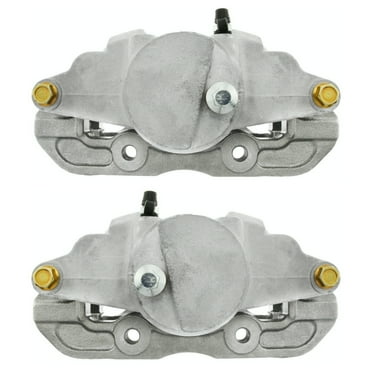 AutoShack Front and Rear Brake Calipers Set of 4 Assembly with Bracket ...