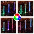Coolmade Garden Solar Lights Outdoor Solar Acrylic Bubble RGB Color ...