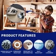 Goobetter 495Pcs Flat Washers Assortment Kit for Screws Bolts, 7 Sizes ...