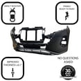 DCP Front Bumper Cover For Nissan Kicks 2021-2023 Primed 620225R00J ...
