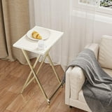 dxynlzq Foldable TV Trays Small Folding Table TV Trays TV Dinner Tray ...