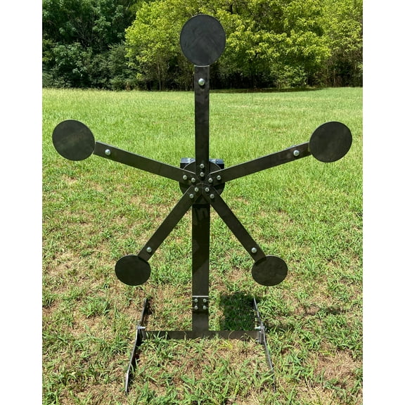 Magnum Target Portable 1/4" .22LR Rimfire Texas Star "No Weld" Reactive ...