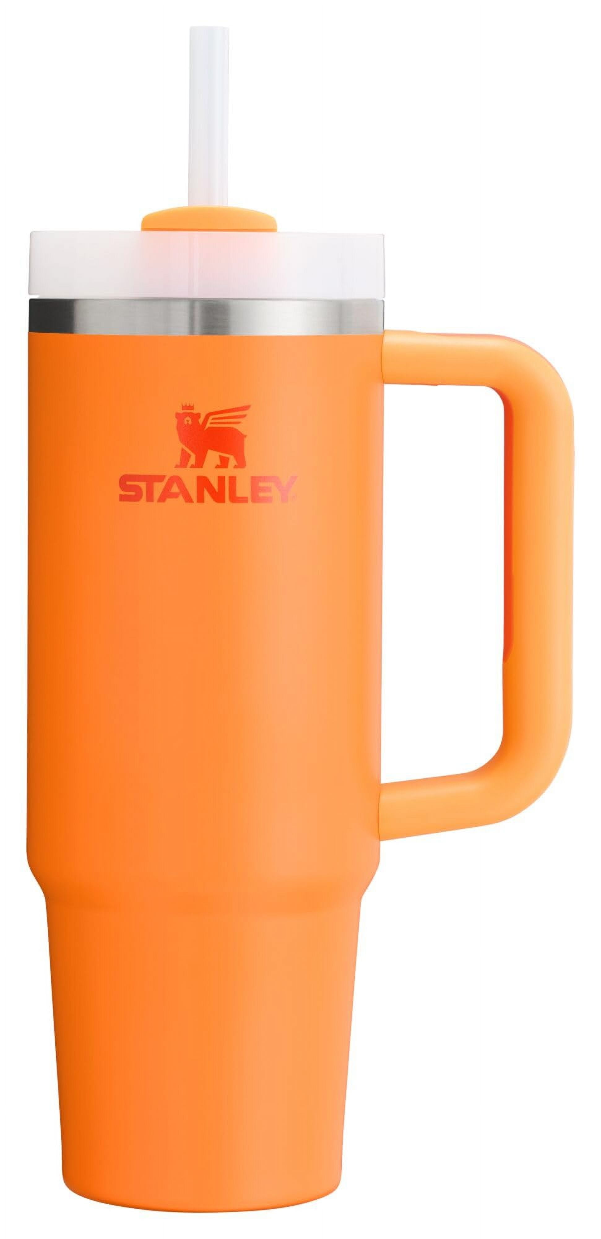 Vaso Stanley Quencher H2.0 con mango y pajita, 900 ml, Goldenrod ...