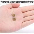 2 Pcs Clock Pendulum Suspension Spring for Grandfather Clocks Movements ...